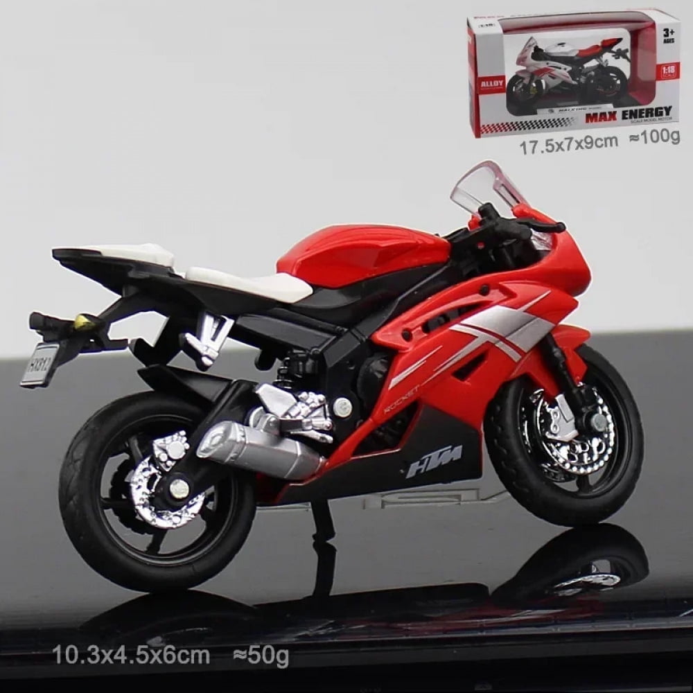 1:18 Scale Triumph 675 Alloy Scooter Sport Bike Figurines Diecasts Kids ...