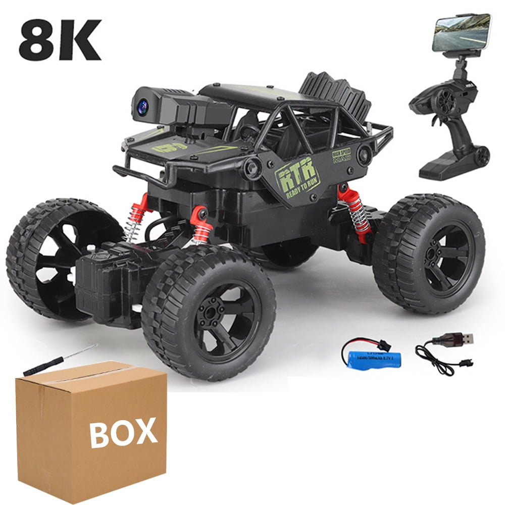 1: 18 Six Wheel Drive RC CAR Cross-country Climbing Spray Racing Car ...