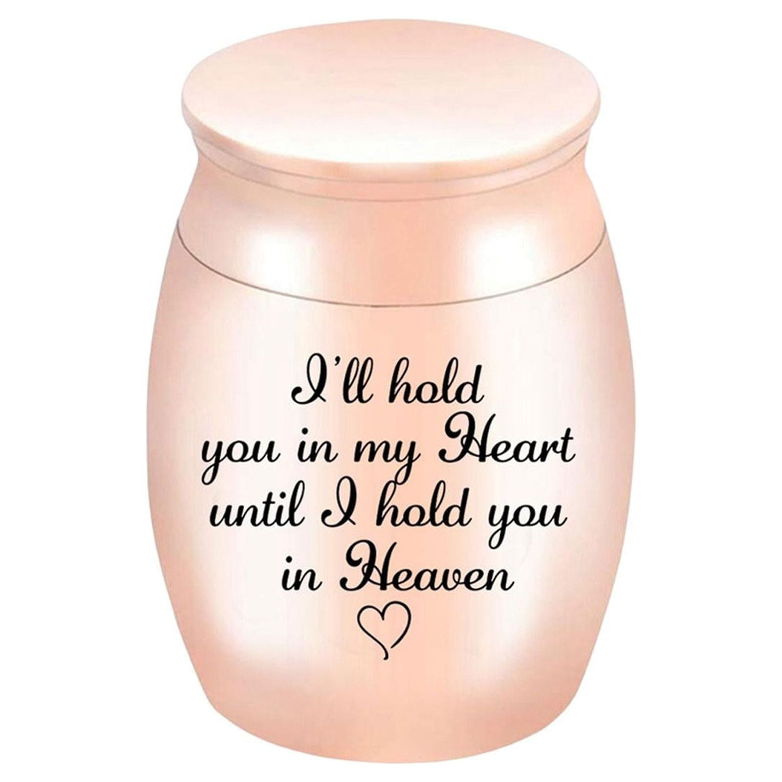 1.18" X 1.57" Small Urn Cremation Holder Leakproof Waterproof Screw Lid ...