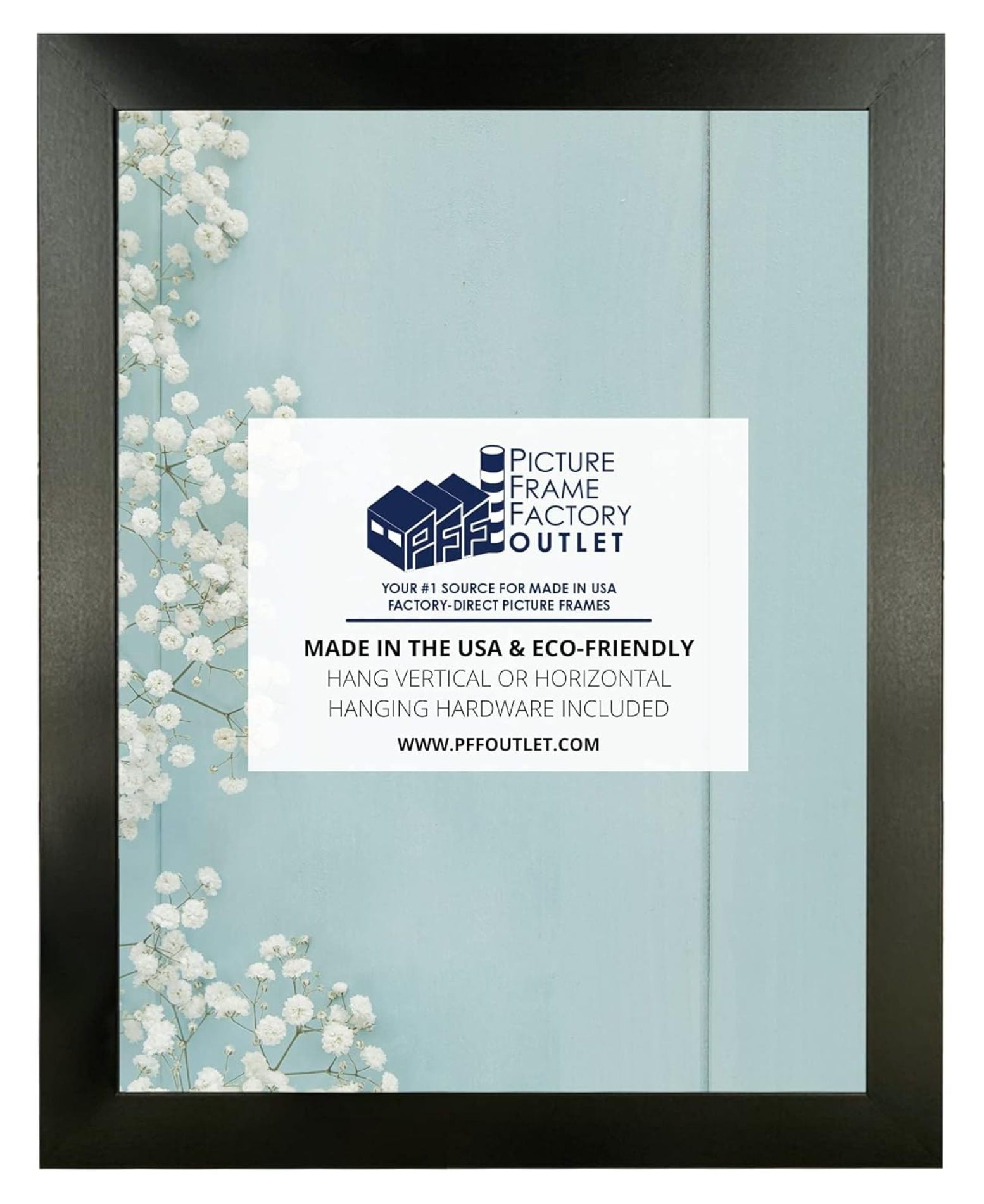 (1) 19x27 inch Puzzle Frame | 1.25 Inch Black Eco-Friendly Picture ...