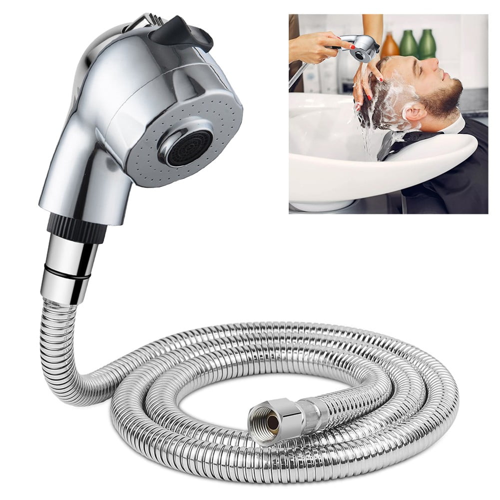 1.1m Shampoo Bowl Hose and Sprayer Head Kit G1/2 Salon Sink Hose ...