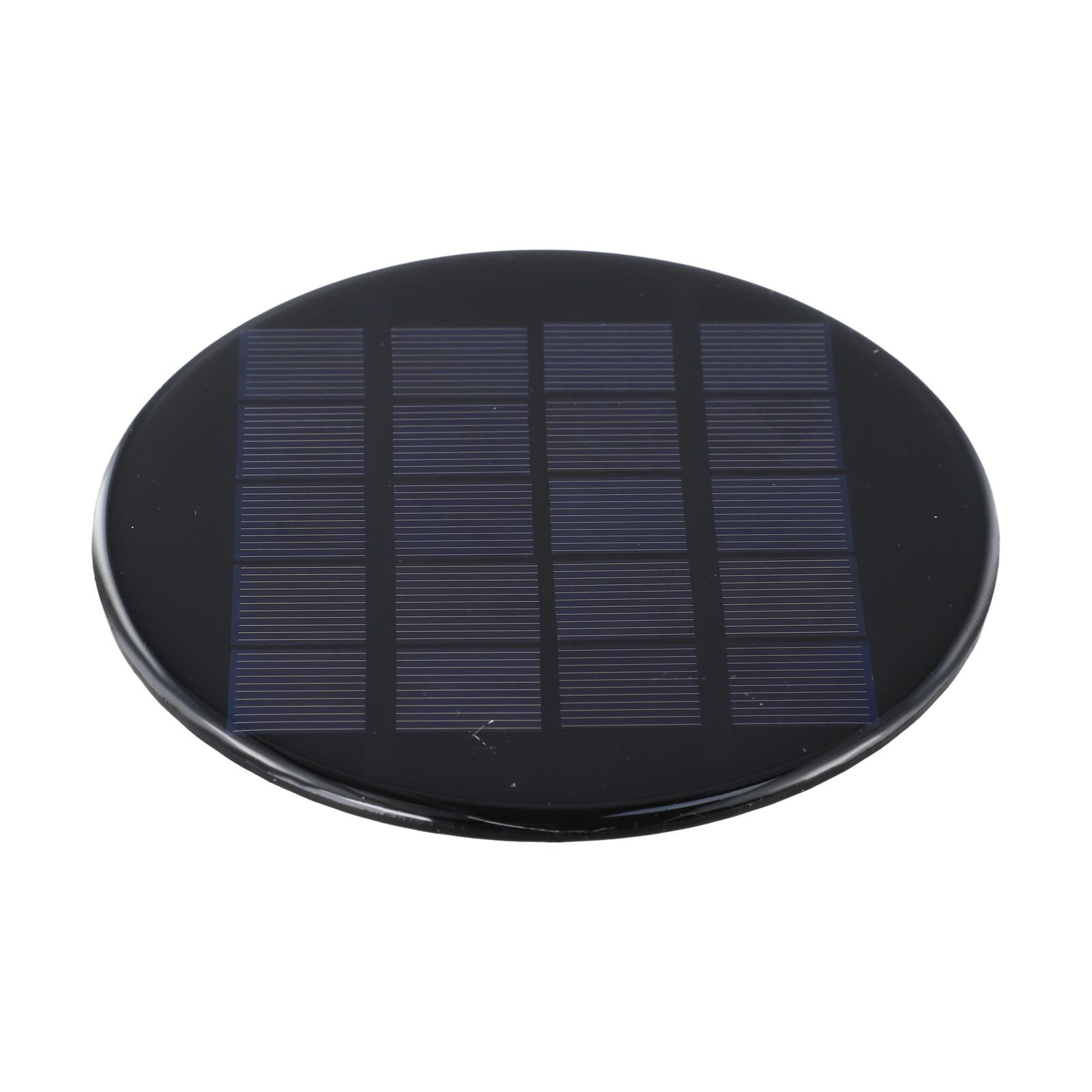1.1W 5V Solar Cell Panel Mini Round Solar Epoxy Cell Charger Battery ...