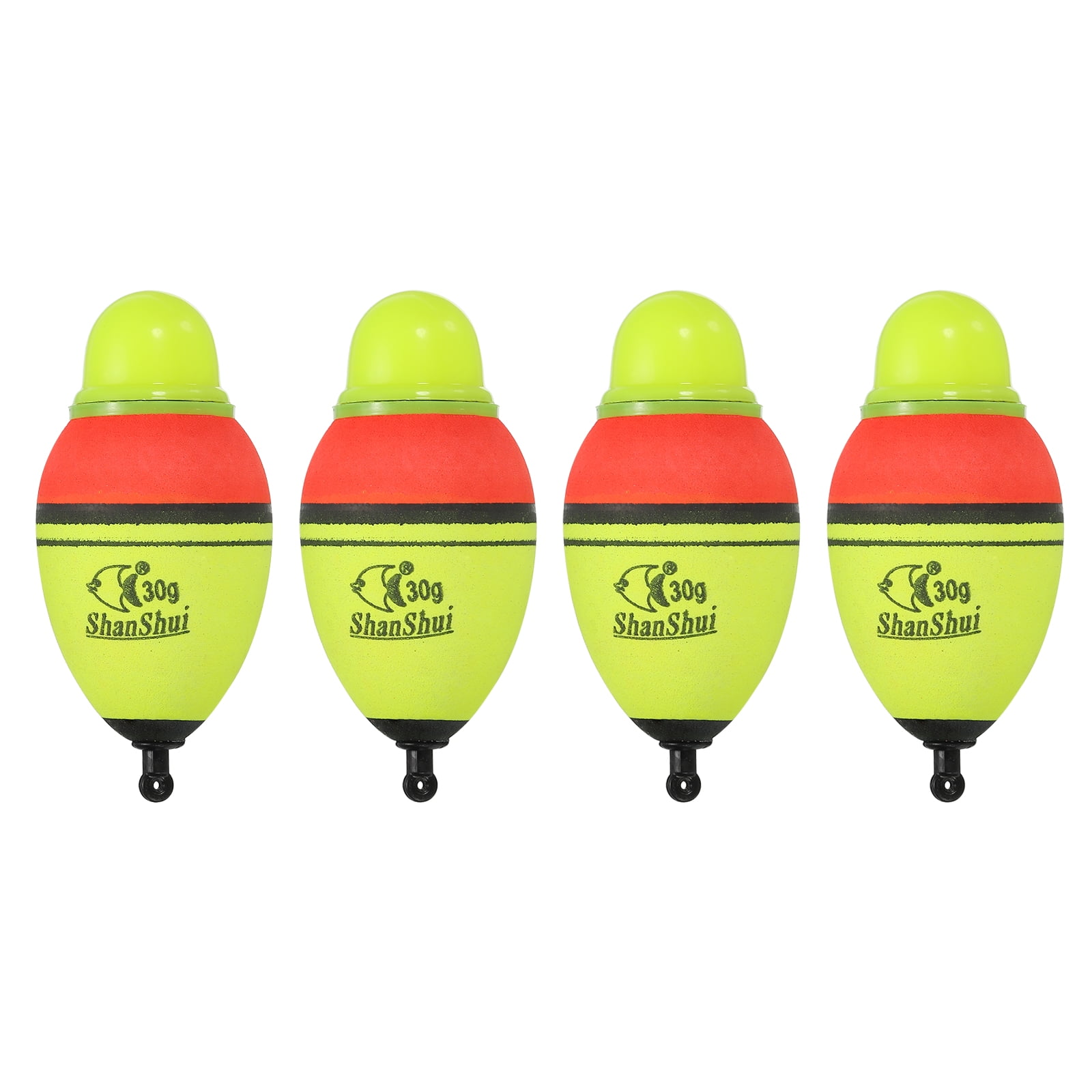 1.1oz Lighted Fishing Slip Bobbers EVA Light Up Fishing Float, Yellow ...