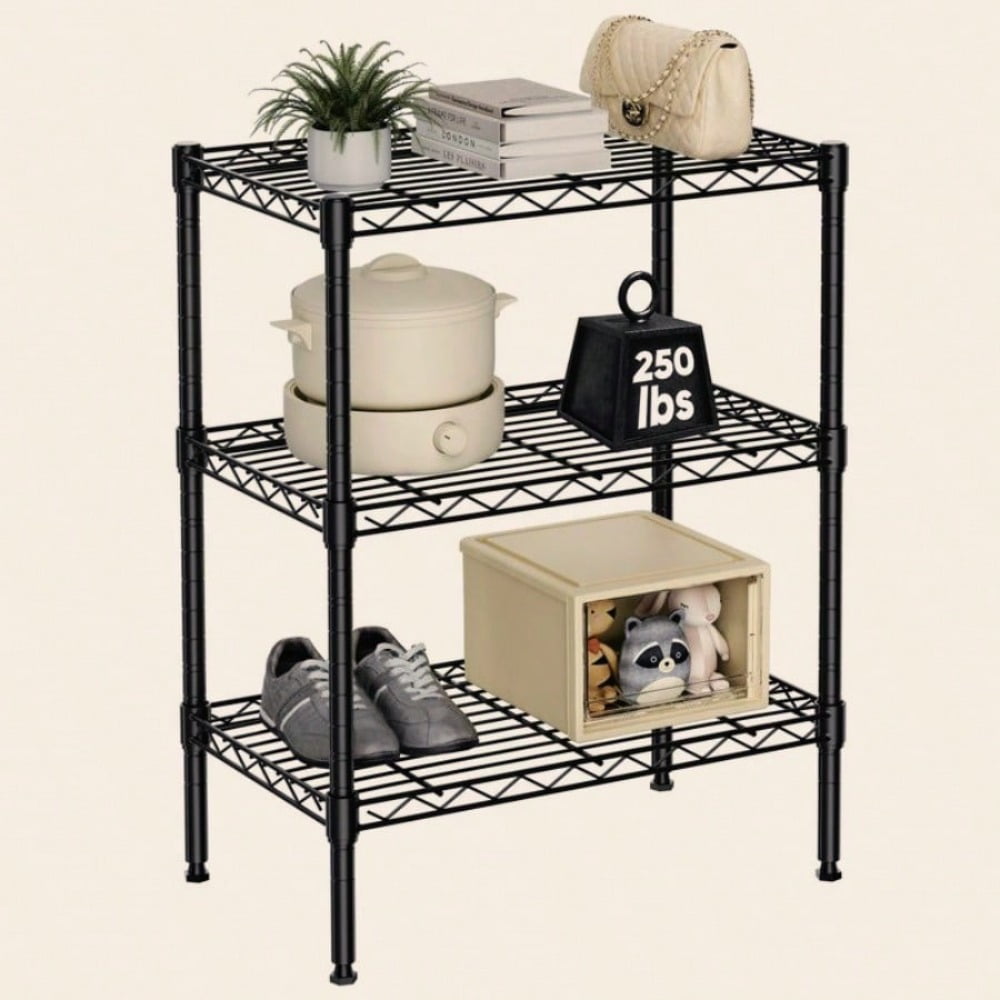 1-1pc Sweet Furniture Storage Shelving Unit, Adjustable Metal Wire ...