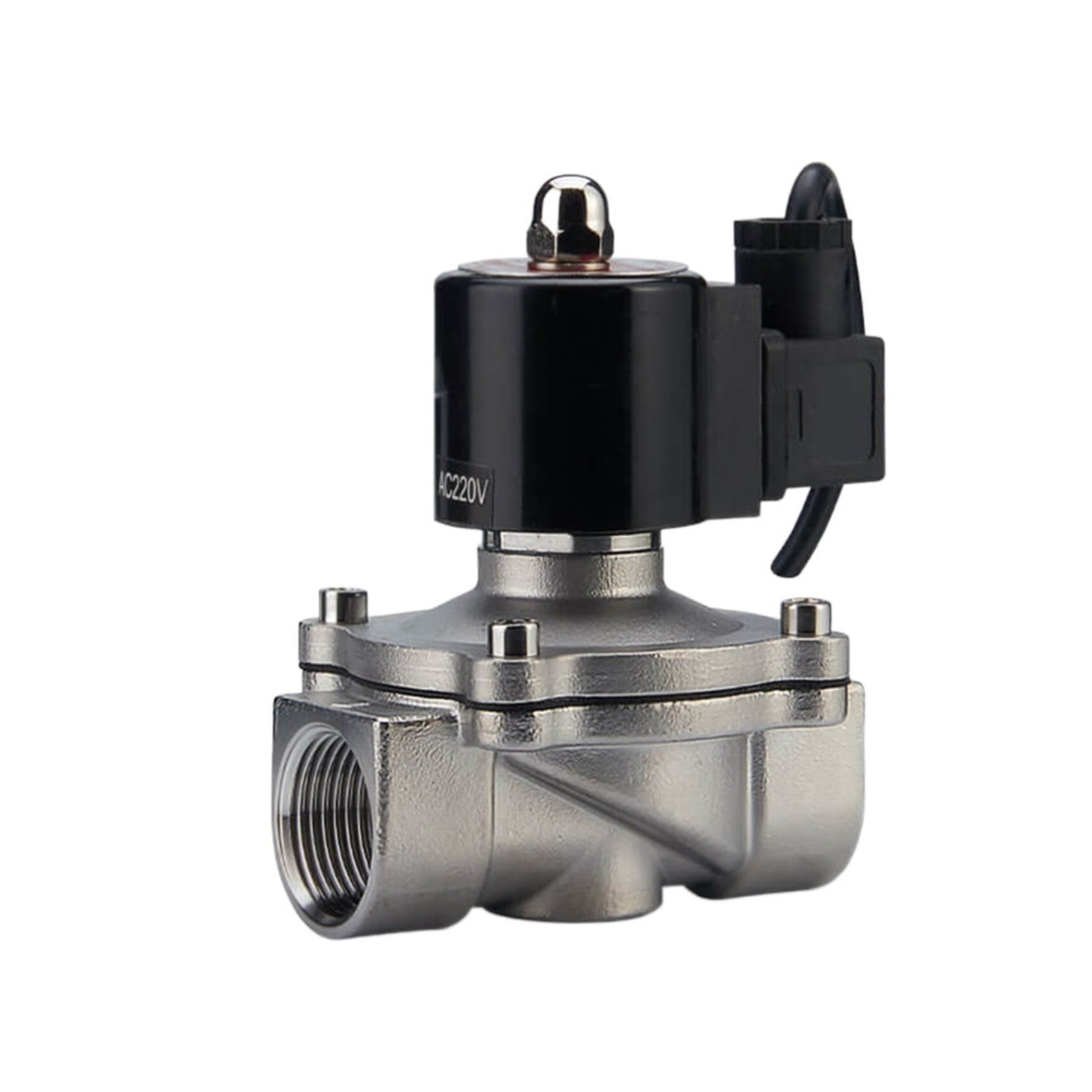 1/2" 1" 2"Solenoid Valve DN15-65 Stainless Steel Underwater Waterproof Normally Closed Water Air ...