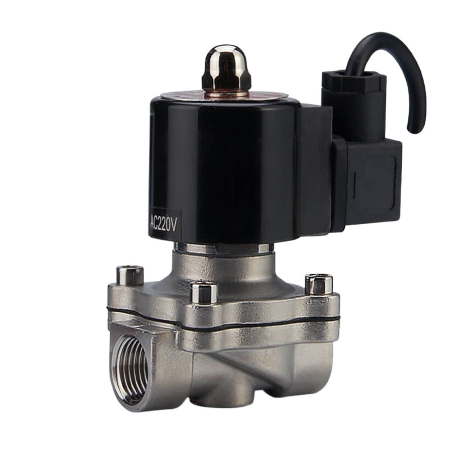 1/2" 1" 2"Solenoid Valve DN15-65 Stainless Steel Underwater Waterproof ...