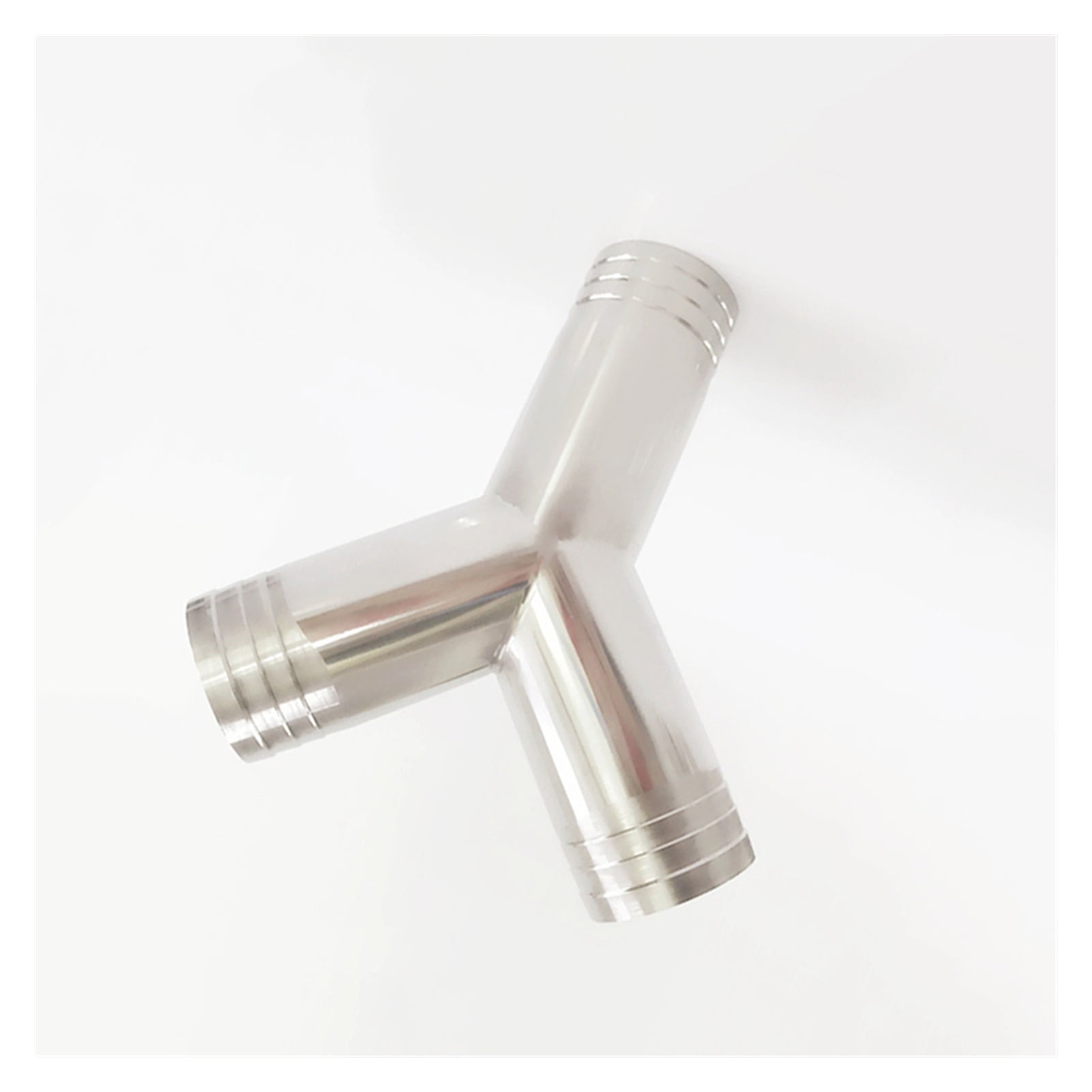 1/2" 12.7mm OD Hose Barb 304 Stainless Steel Y Type Pipe Fitting ,Solid ...