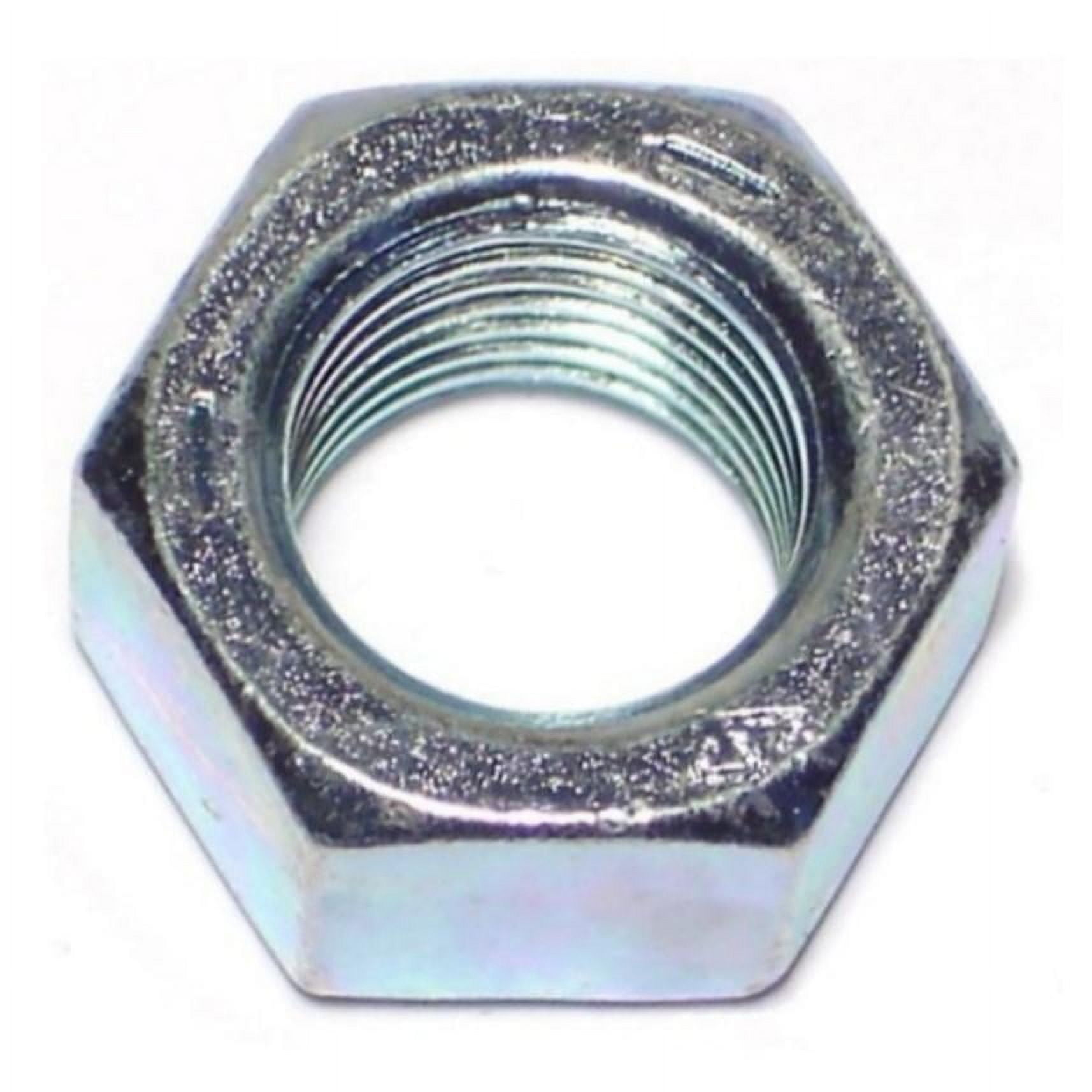 1/2"-13 Zinc Plated Grade 2 Steel Coarse Thread Finished Hex Nuts HNS ...