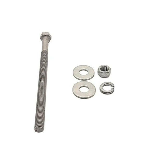 1/2"-13 x 8 (25 Sets) Hot Dipped Galvanized Hex Bolt Kit for Exterior ...