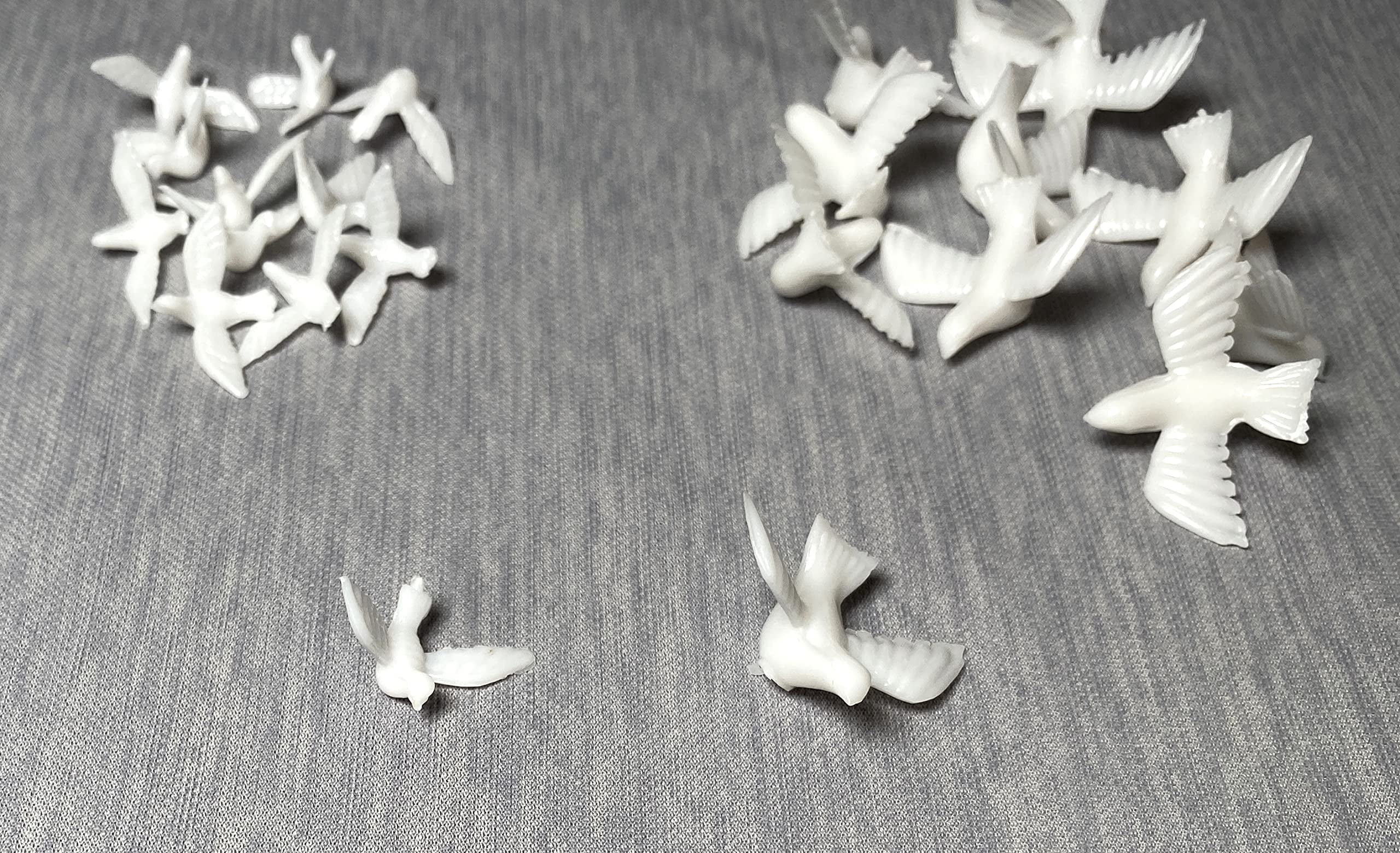 1/2" 144 Count Mini Doves for Scrapbooking and Wedding Décor - Walmart.com