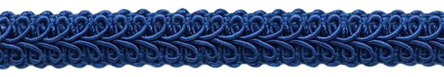 1/2" (1cm) Basic Solid Collection French Gimp Braid Trim # FGSC, Dark ...