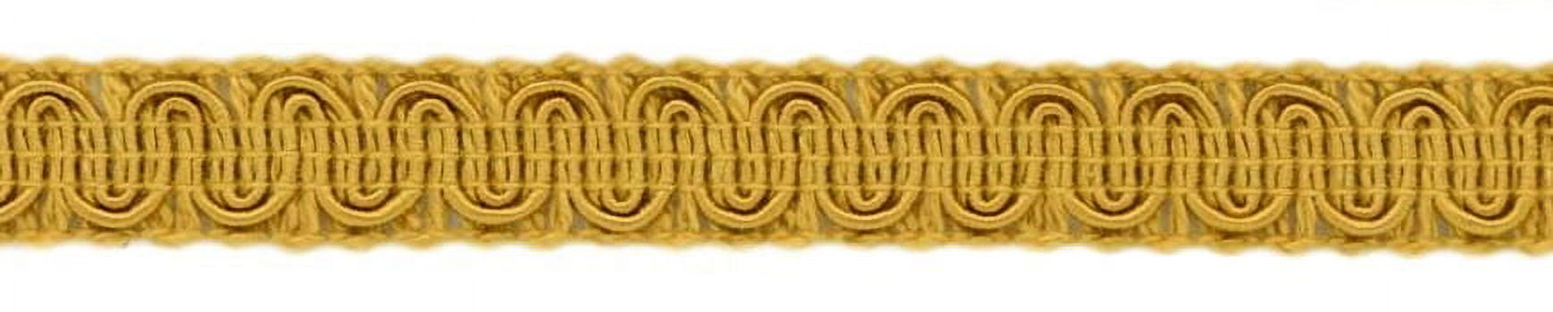 1/2" (1cm) Basic Solid Collection Scroll Gimp Braid Trim # 0050SGC ...
