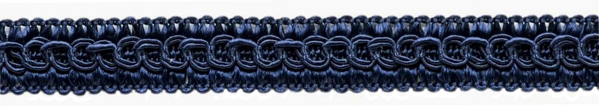 1/2" (1cm) Basic solid Collection Scroll Gimp Braid Trim # 0050SG, Dark ...