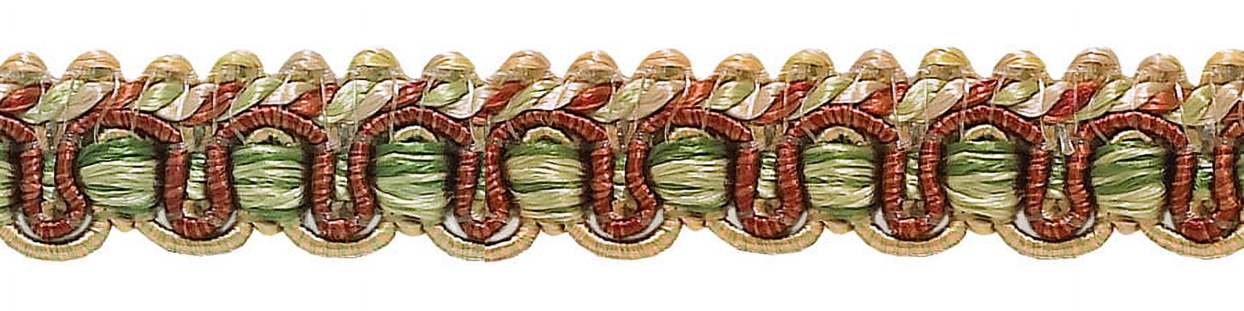 1/2" (1cm) Imperial Collection Gimp Braid Trim # 0050IG, Cherry Grove ...