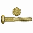 1/2-20 x 2 1/4 Hex Head Cap Screws, Steel Grade 5, Zinc Yellow Plating ...