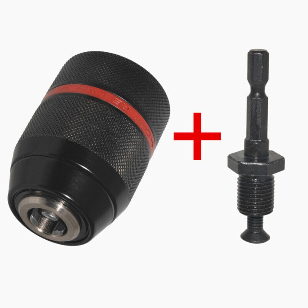 1/2-20Unf 13Mm Keyless Drill Chuck Hex/Sds/Socket Bit Driver Converter ...