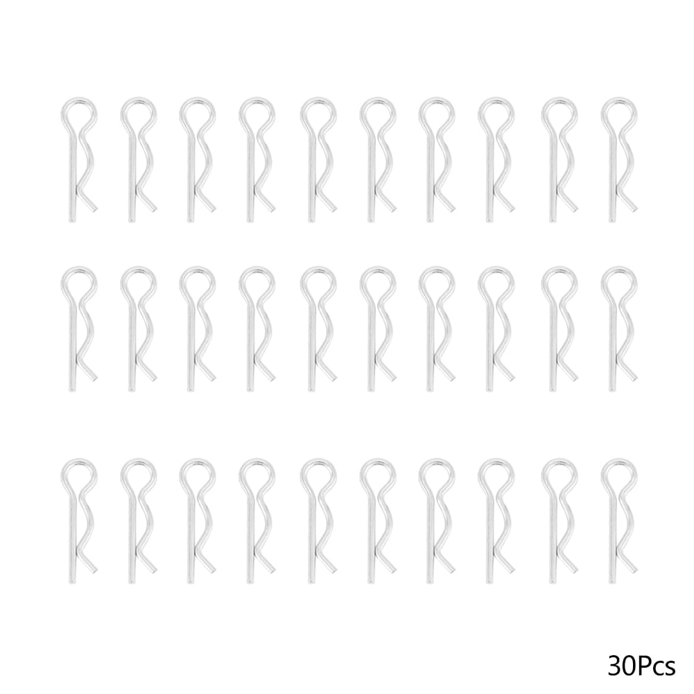 1.2*20mm R Type Cotter Pin Clips Zinc Plated Retaining Pins Spring ...