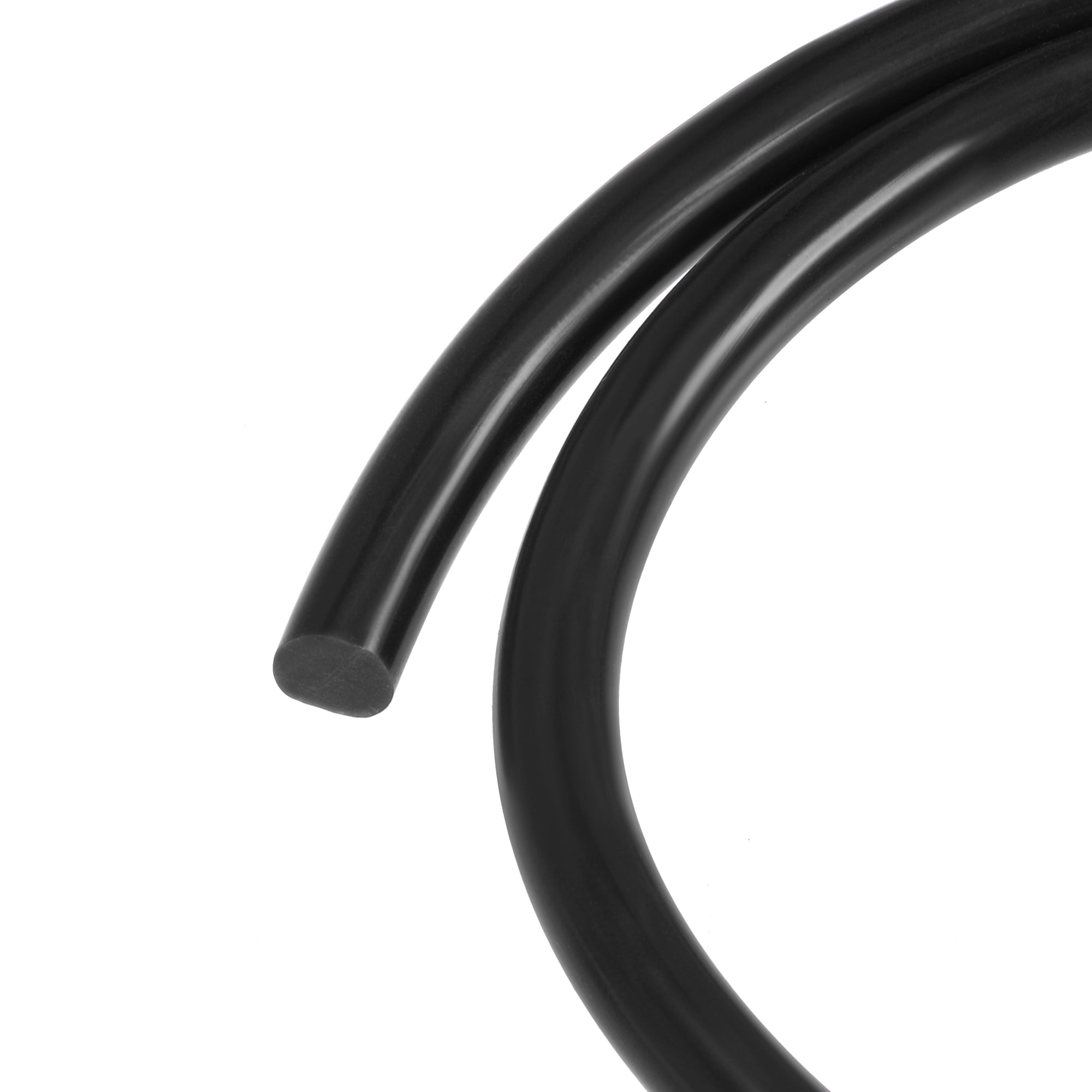 1/2" 3.3ft Black Silicone Bending Insert Hard Tube Soft for Rigid PETG ...
