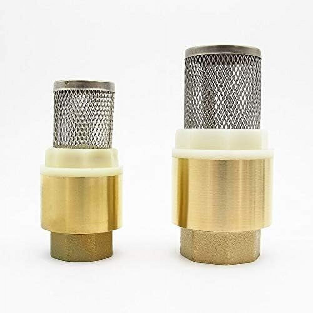 1/2" 3/4" 1" 1-1/4" 1-1/2" 2" BSP Female Thread Brass Check Valve With ...