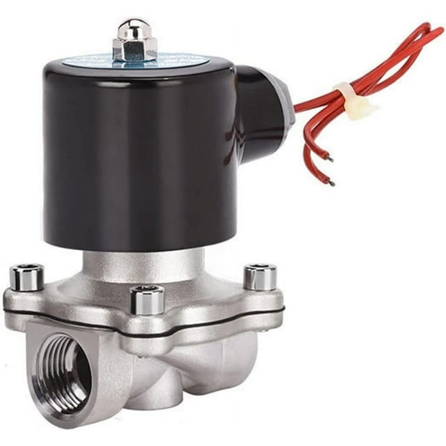 1/2" 3/4" 1" 1-1/4" 1-1/2" 2" Normally Closed Stainless Steel Solenoid Valve 24V 12V 220V 110V ...