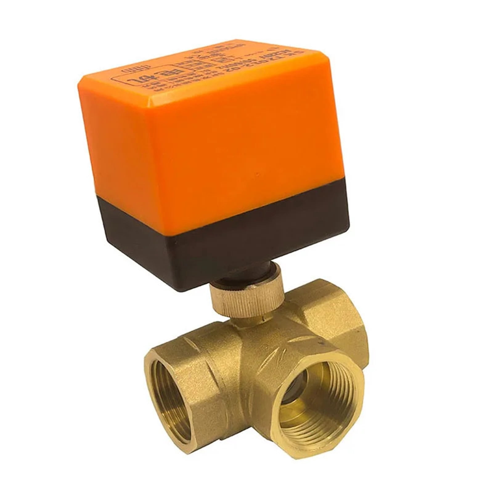 1/2'' 3/4'' 1'' 1-1/4'' 3 Way Motorized Ball Valve 3-Wire 2 Control T ...