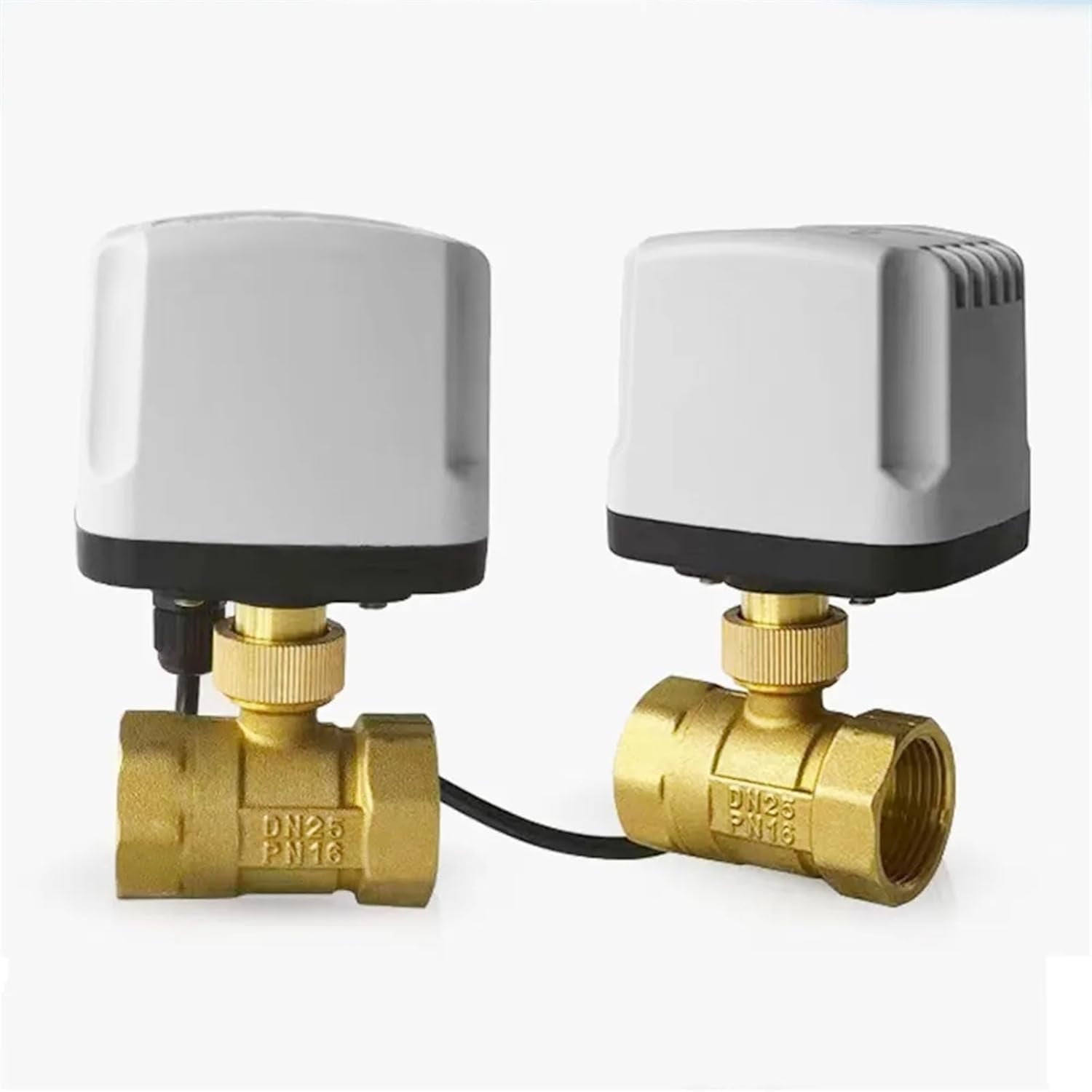 1/2" 3/4" 1" 1-1/4" DN15-DN50 IP65 Waterproof Motorized Ball Valve 220V 12V 24V 3-Wire 2 Control ...