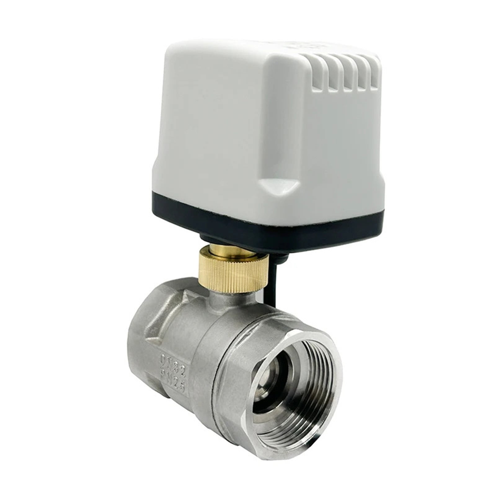 1/2" 3/4" 1" 2" 3S Quick Opening Normally Closed Stainless Steel Motorized Valve 220V 12V 24V 2 ...