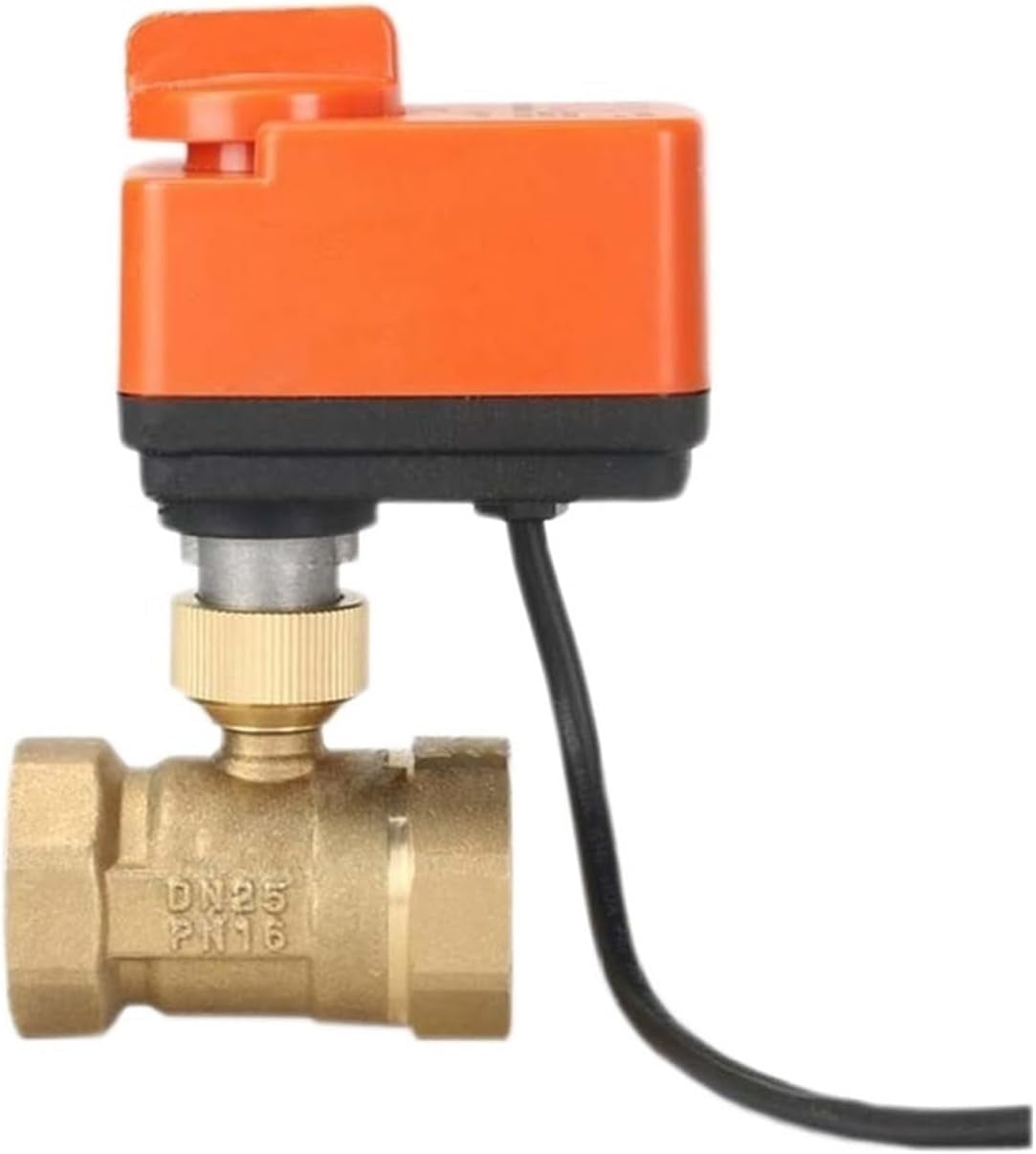 1/2" 3/4" 1" 2" Brass Motorized Ball Valve 3-Wire 2 Control Normally ...