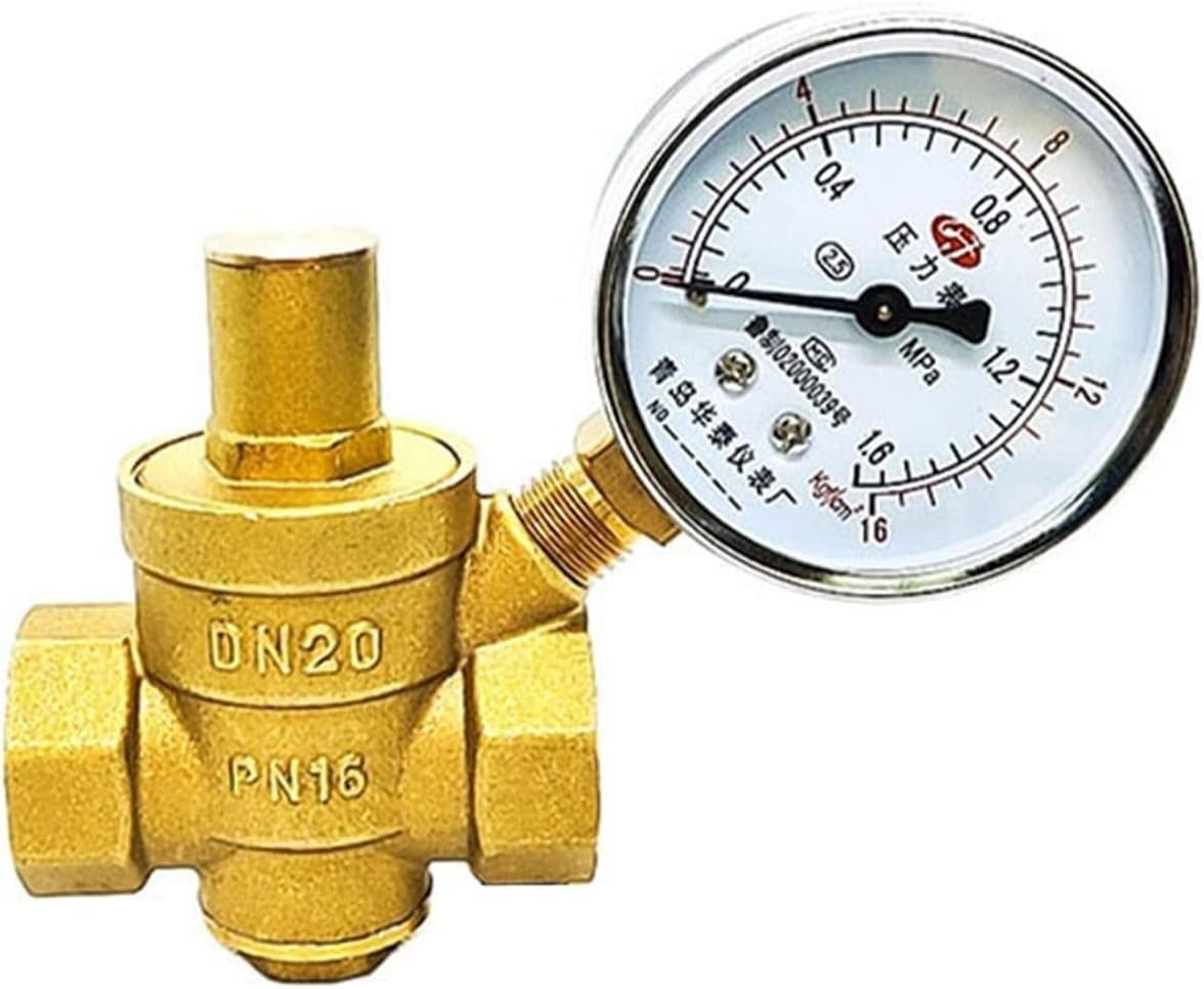 1/2" 3/4" 1" 2" Brass Water Pressure Reducing Maintaining Valve DN15/DN20/DN25/DN32 Regulator ...