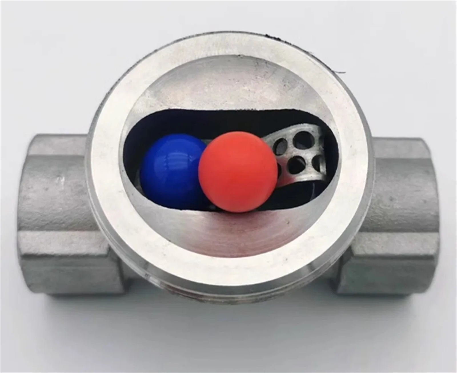 1/2" 3/4" 1" BSPT Female 304 Stainless Steel Window Sight Glass Float ...