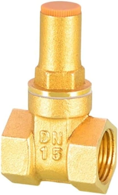 1/2" 3/4" 1" Copper Gate Valves with Lock DN15 DN20 DN25 Fit for Water ...