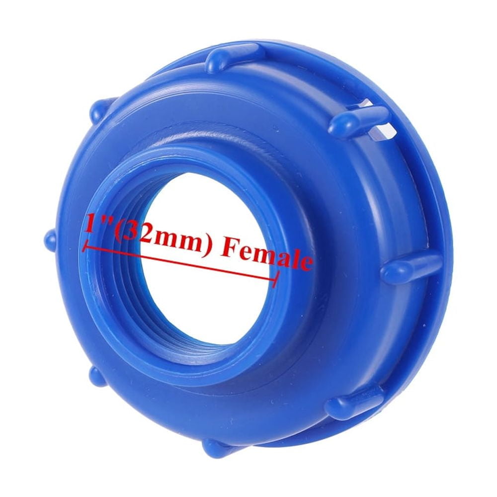 1/2" 3/4" 1" Female Thread IBC Tank Adapter S60 Water Tap Connector ...
