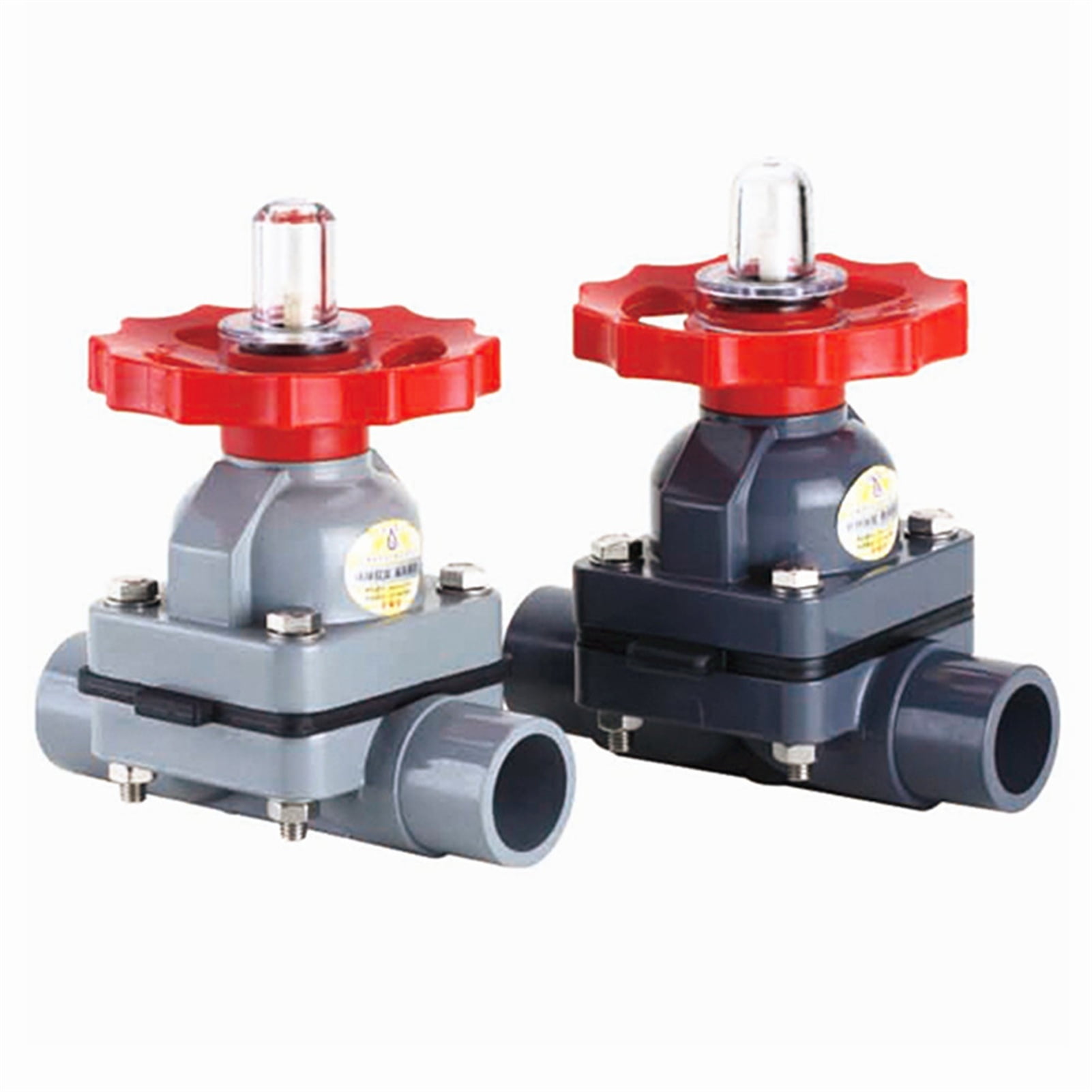 1/2" 3/4" 1" Socket Type PVC Diaphragm Valve DN15 DN20 DN25 DN32 UPVC Plastic Diaphragm Valve ...