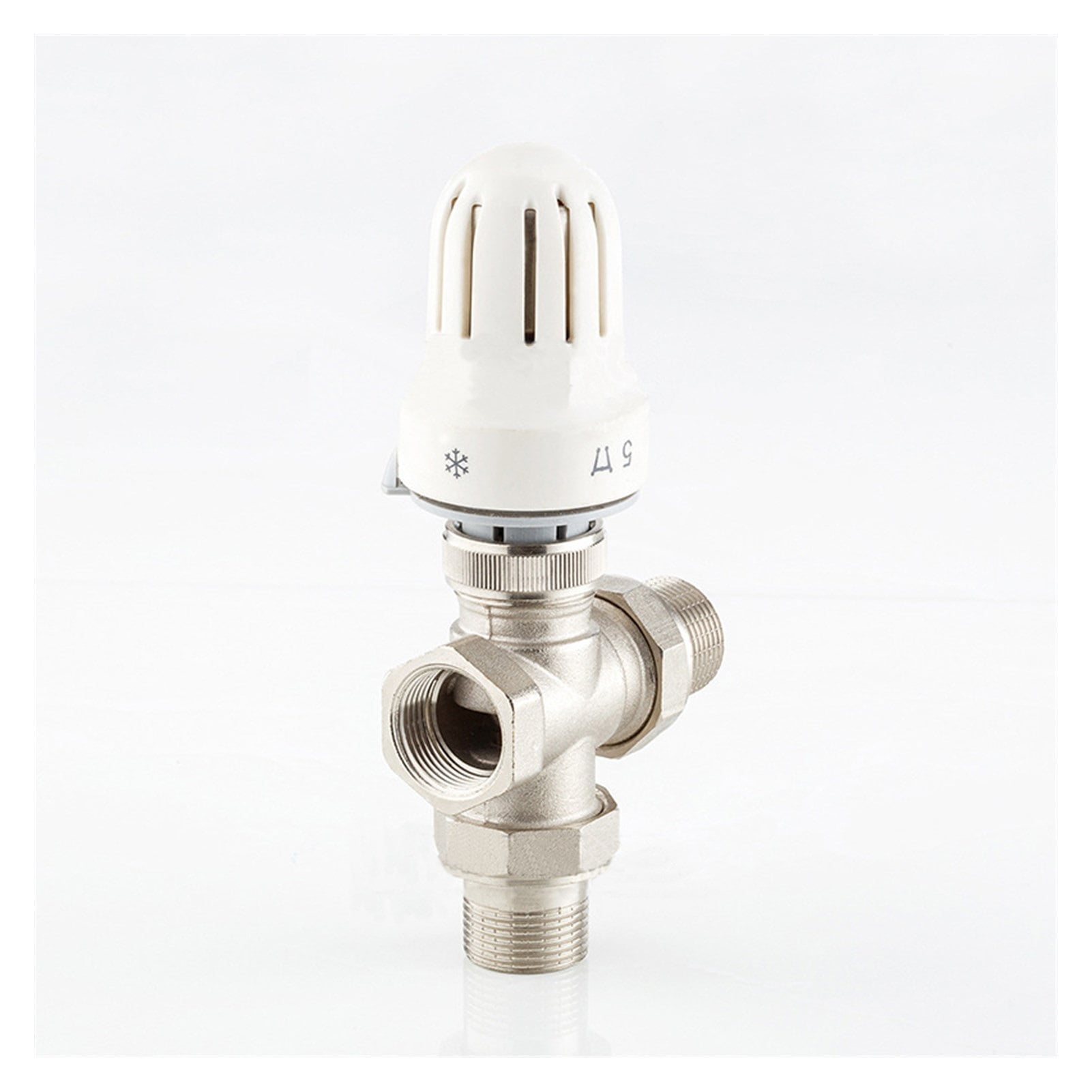 1/2" 3/4" 1" Three Way Thermostatic Radiator Valve DN15 DN20 DN25 ...