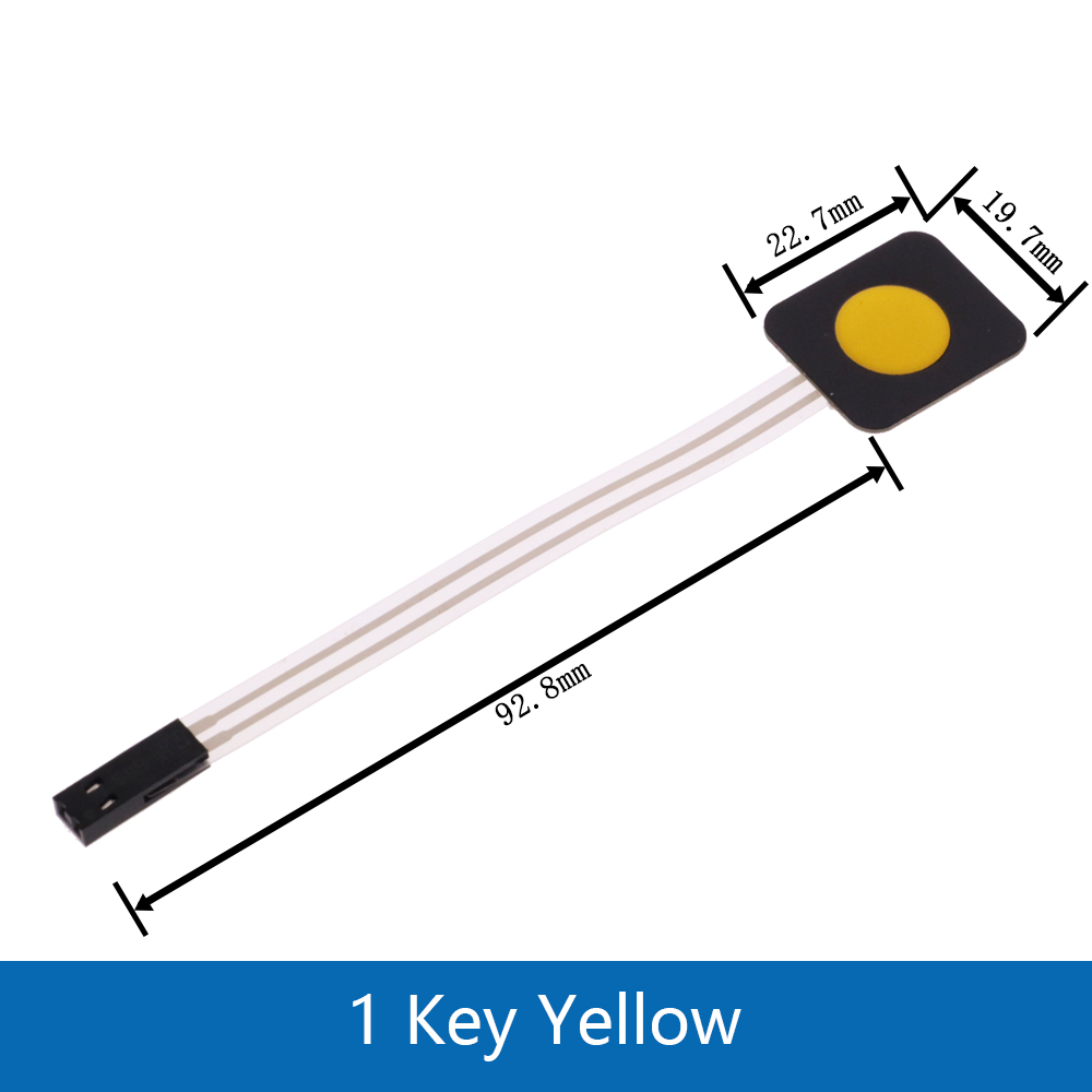 1 2 3 4 5 6 7 8 Key Button Membrane Switch Matrix Array Keyboard Keypad ...