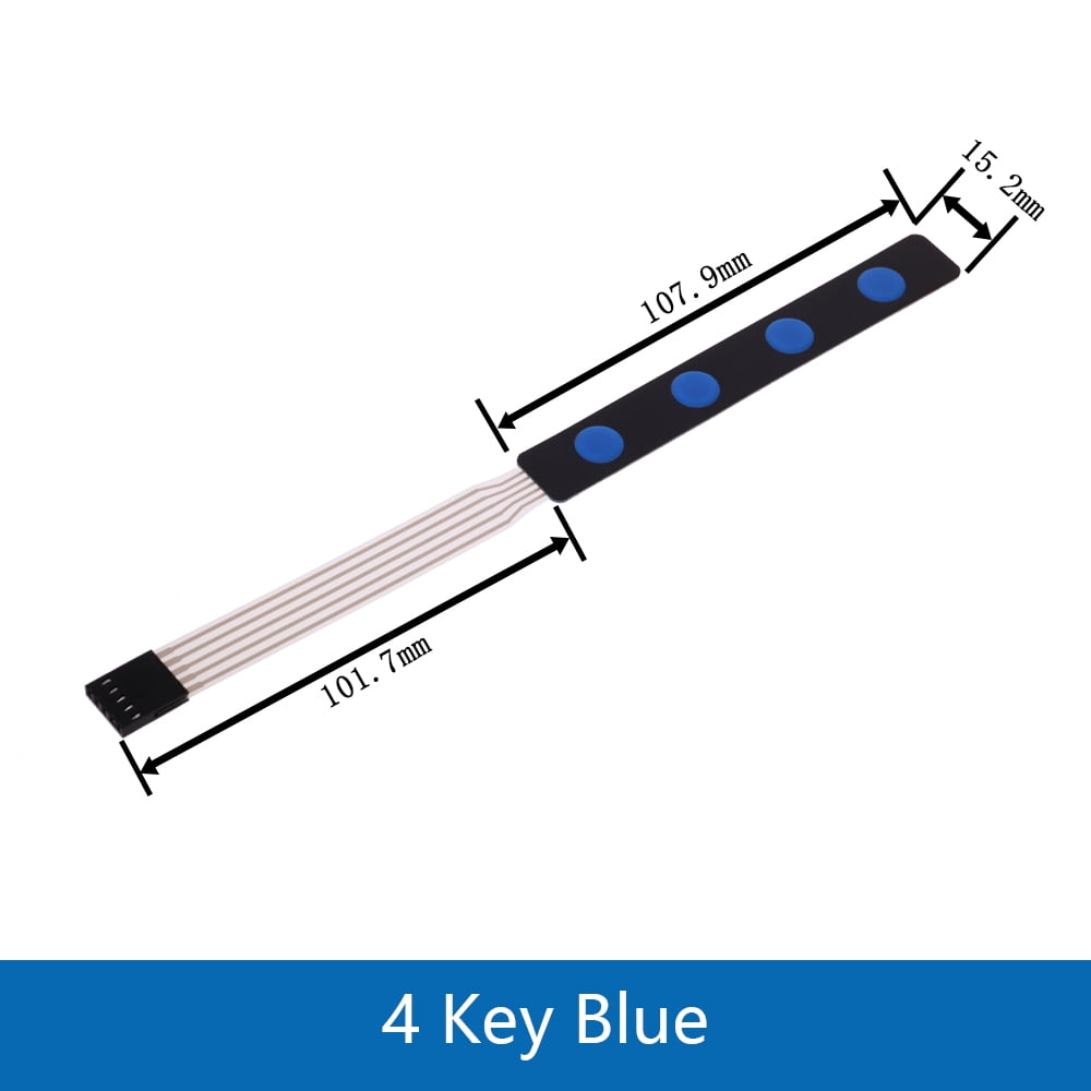 1 2 3 4 5 6 7 8 Key Button Membrane Switch Matrix Array Keyboard Keypad ...