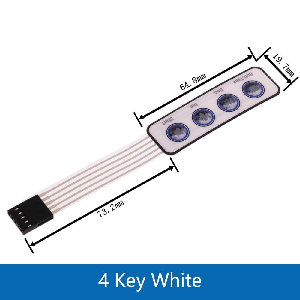 1 2 3 4 5 6 7 8 Key Button Membrane Switch Matrix Array Keyboard Keypad