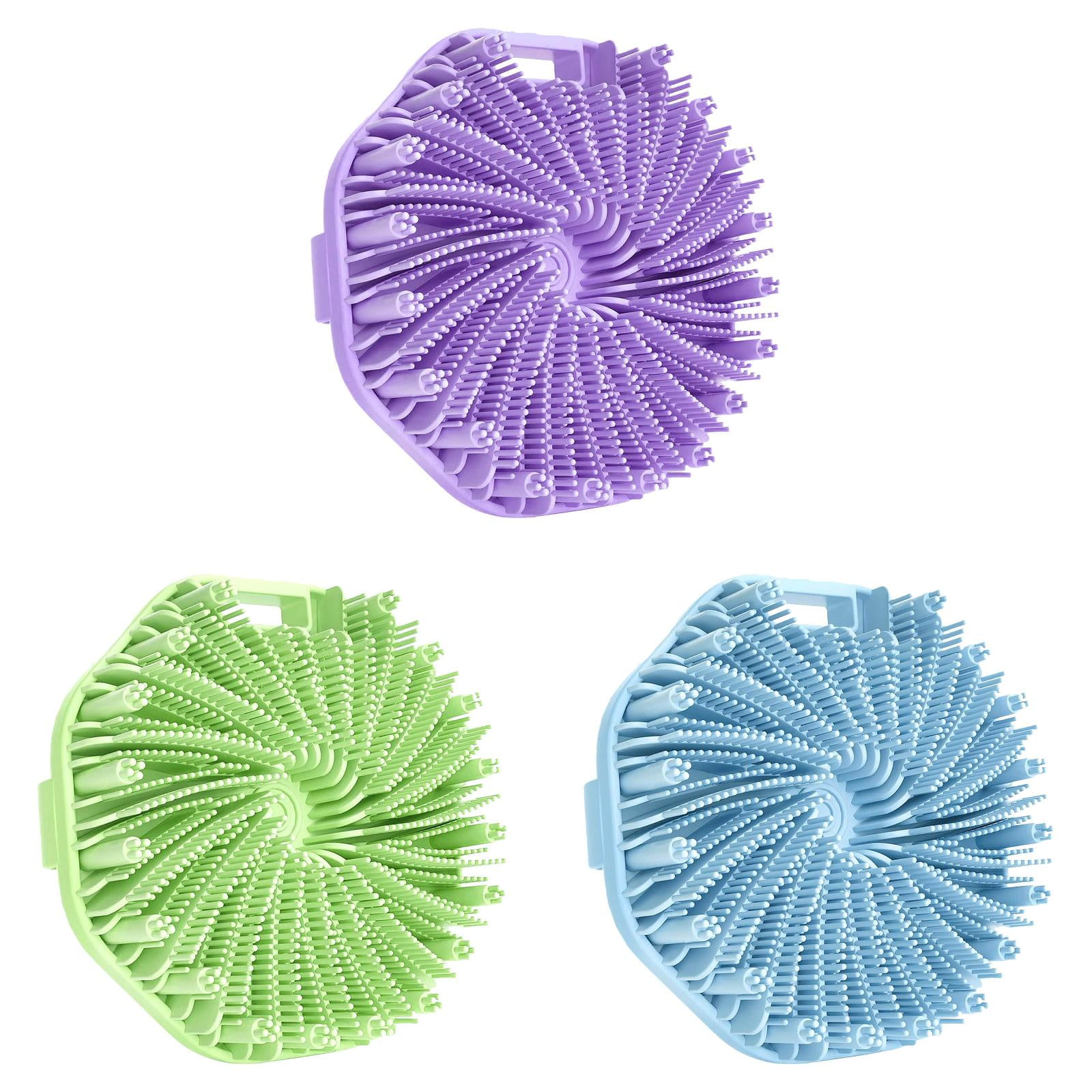 1/2/3/4/5/6/8PCS Scrubbies The Sud Bud Silicone Body Scrubber ...