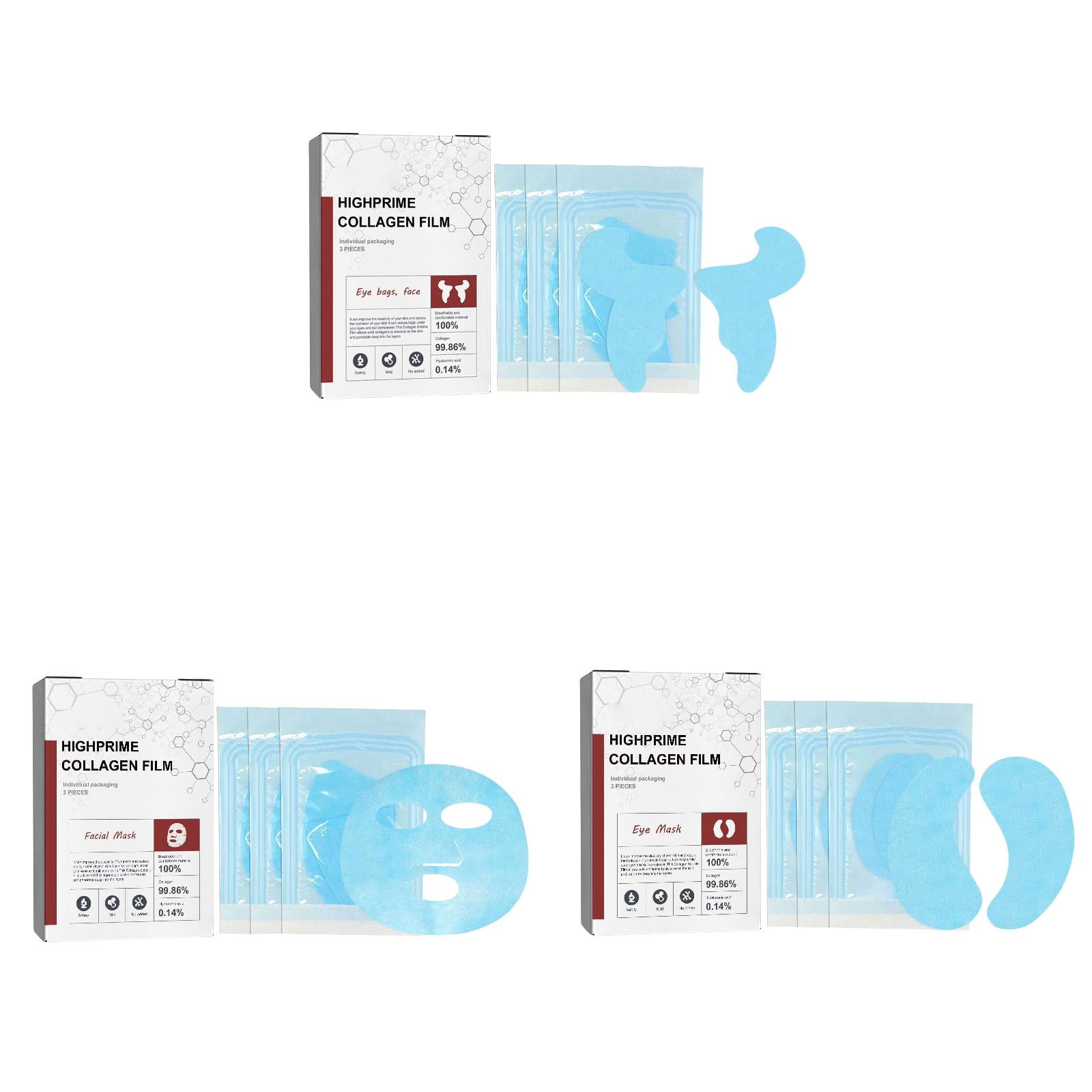 1/2/3/4/5/6 Pack Of 3 Film Mask,Hydrating Face Mask,Soluble Nano Film ...