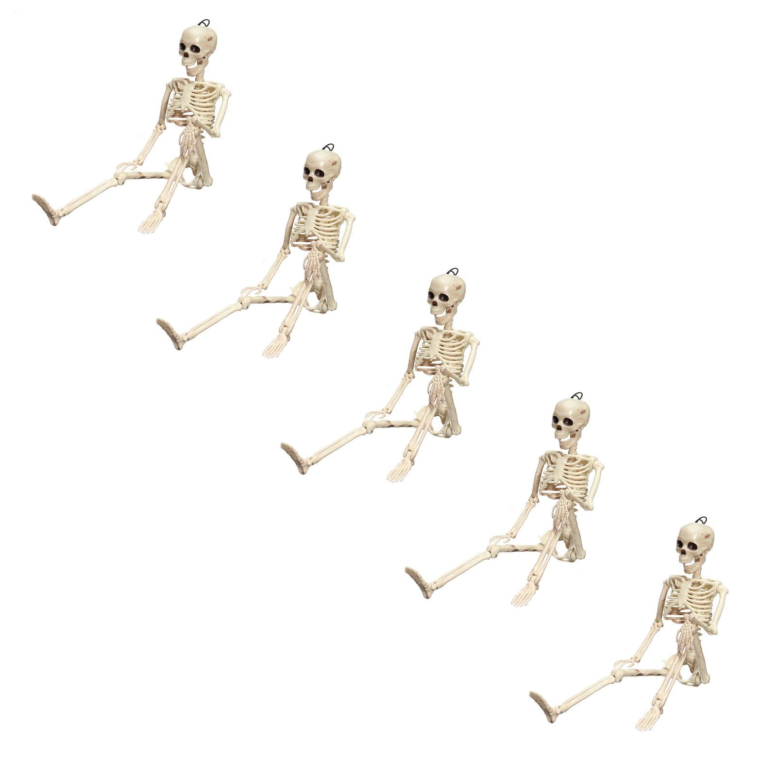 1/2/3/4/5/6 Pcs Mini Skeleton Model 15.35" Halloween Skeleton Small ...