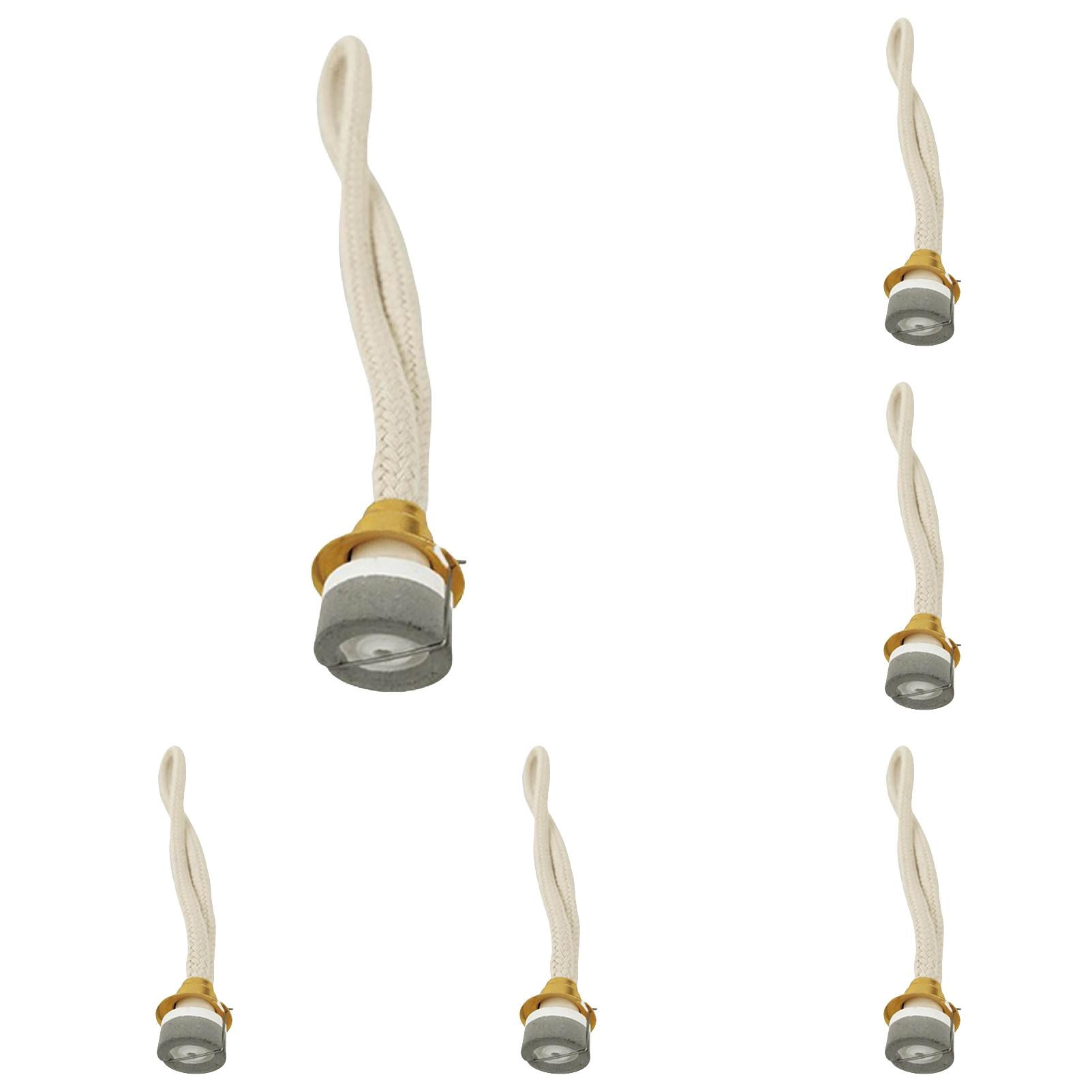 1/2/3/4/5/6 Pieces Wick Replacement for Lampe Oil Lamp Wick Replacement ...