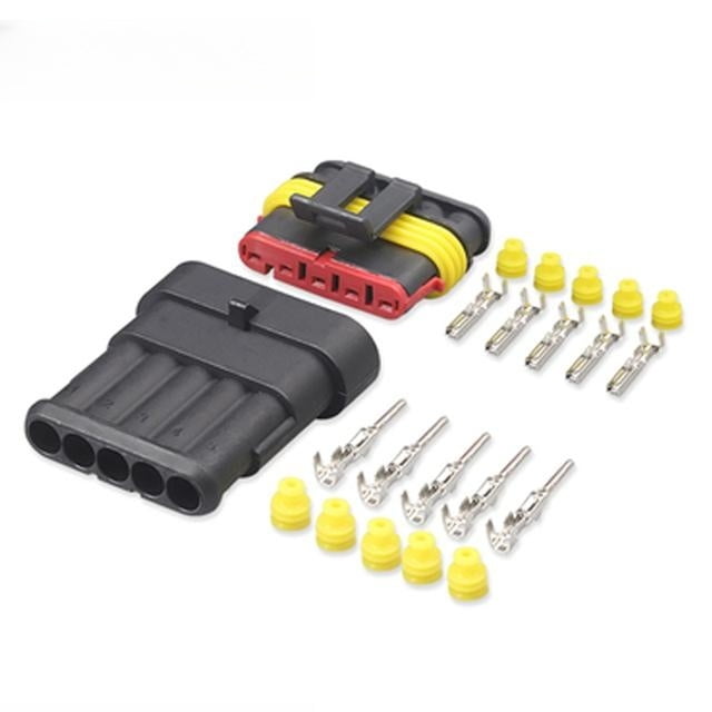 1/2 /3/4/5/6/pin waterproof electrical connector for car, truck, boat ...