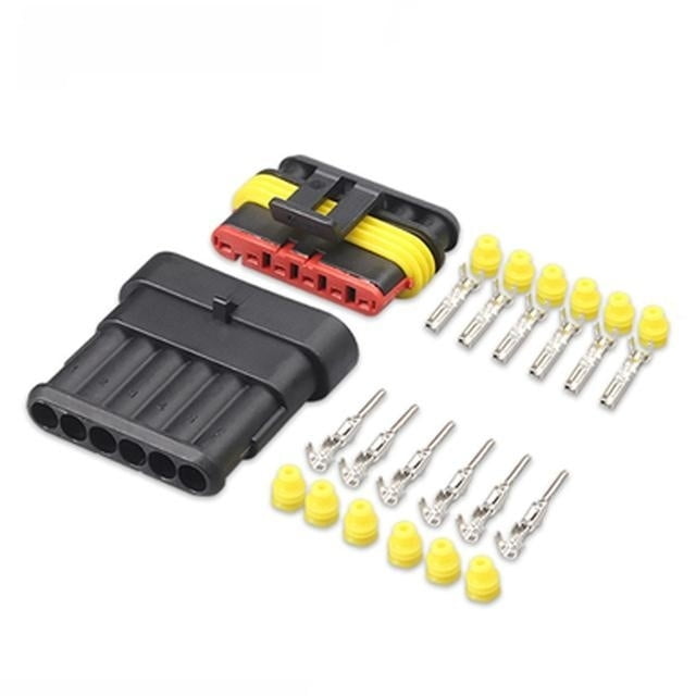 1/2 /3/4/5/6/pin waterproof electrical connector for car, truck, boat ...