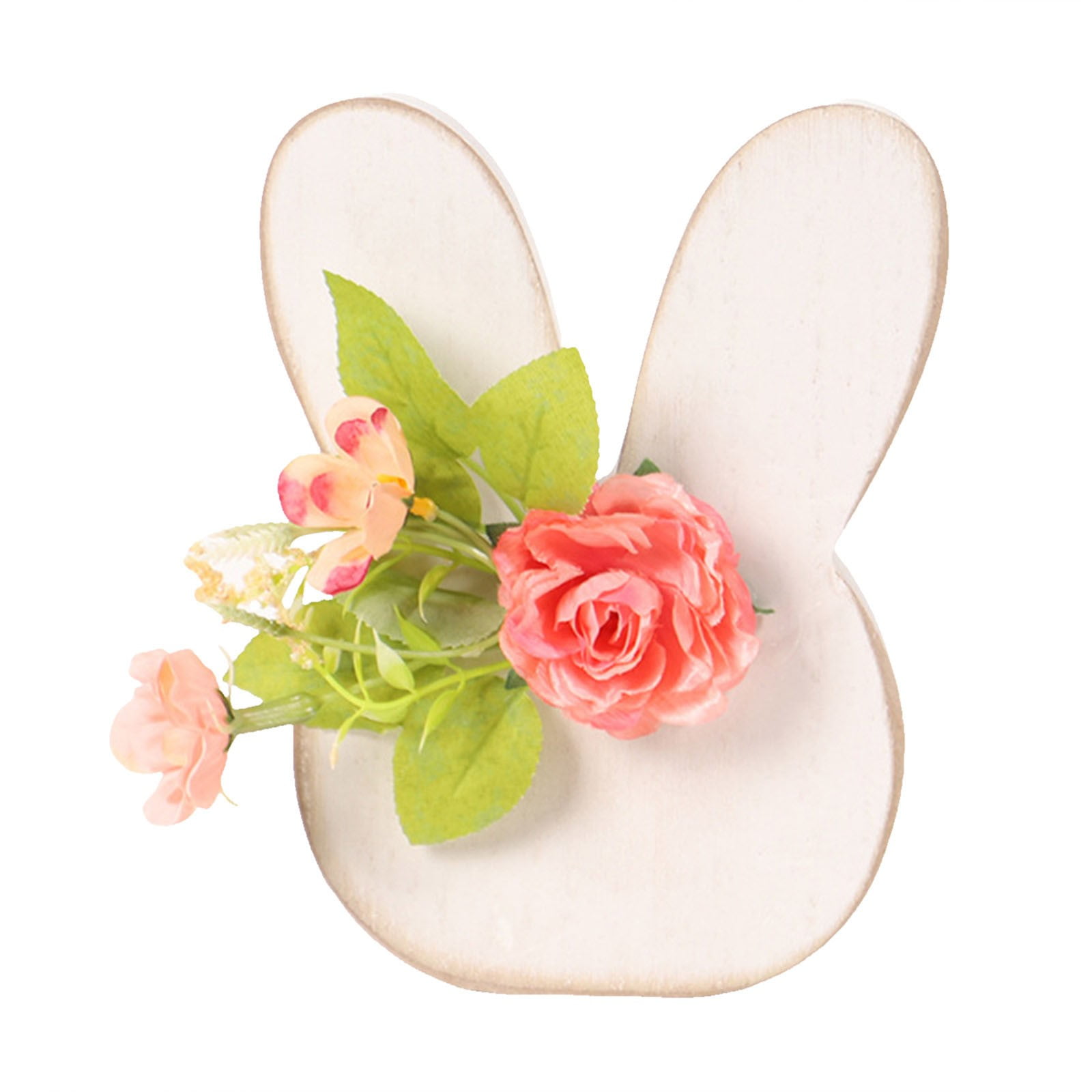 1/2/3/4/5/6PCS Easter Decorations for the Home: Rustic Antique Wooden ...