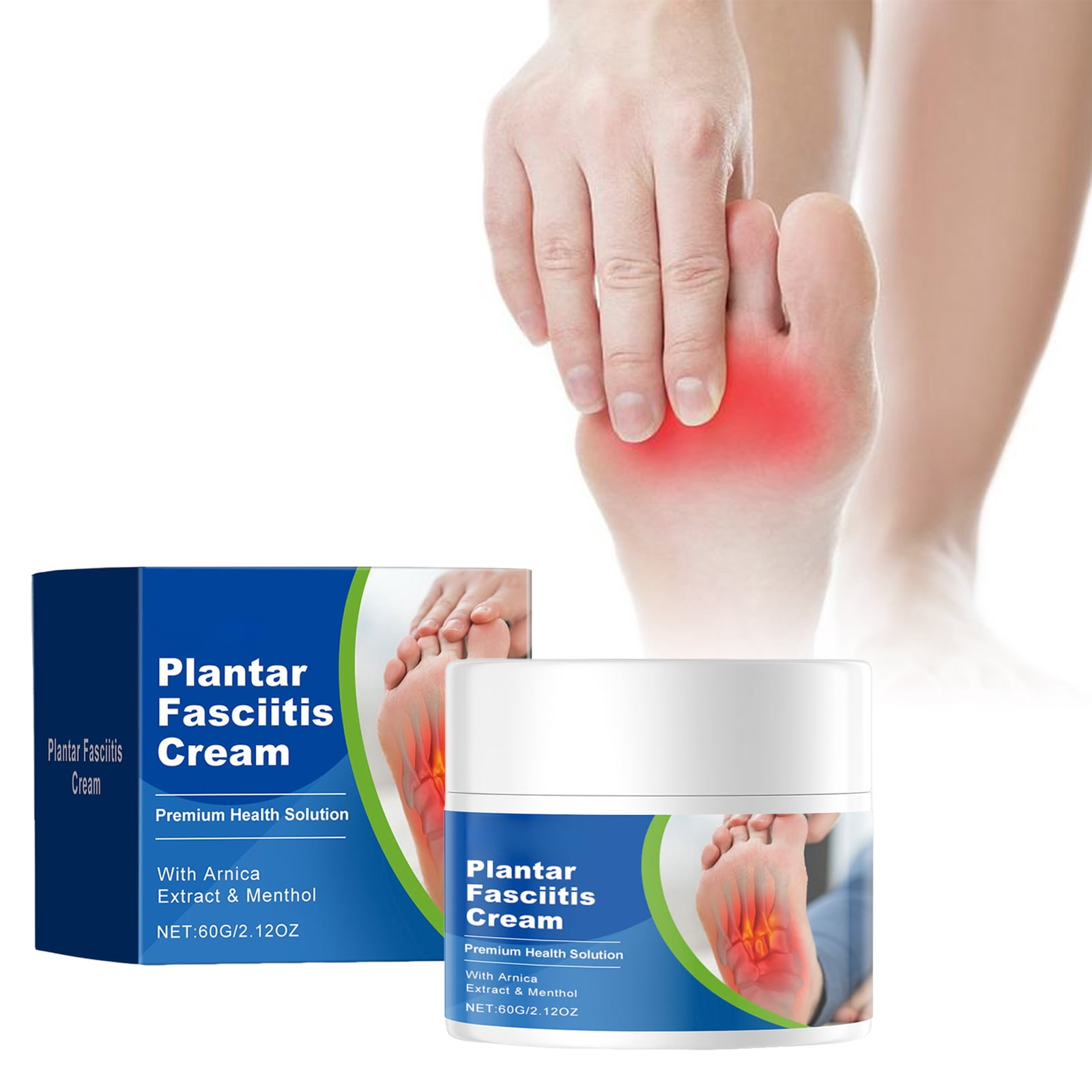 1/2/3/4/5/6PCSNatural Plantar Fasciitis Cream –Soothing for Heel Spur ...