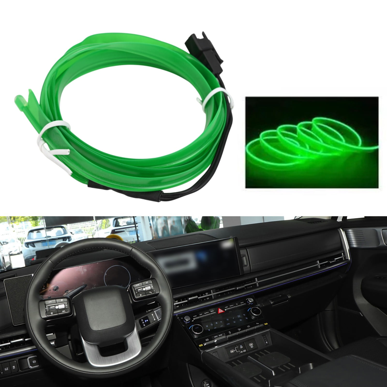 1/2/3/4/5M LED Strips For Car Car Dashboard Decorative Light Strip ...