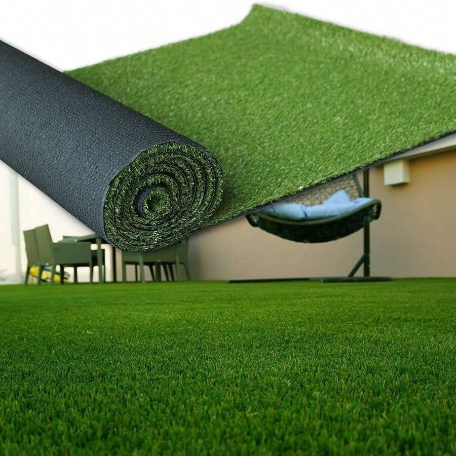 1/2/3/4/5m Indoor/Outdoor Artificial Synthetic Fake Grass Turf Carpet ...