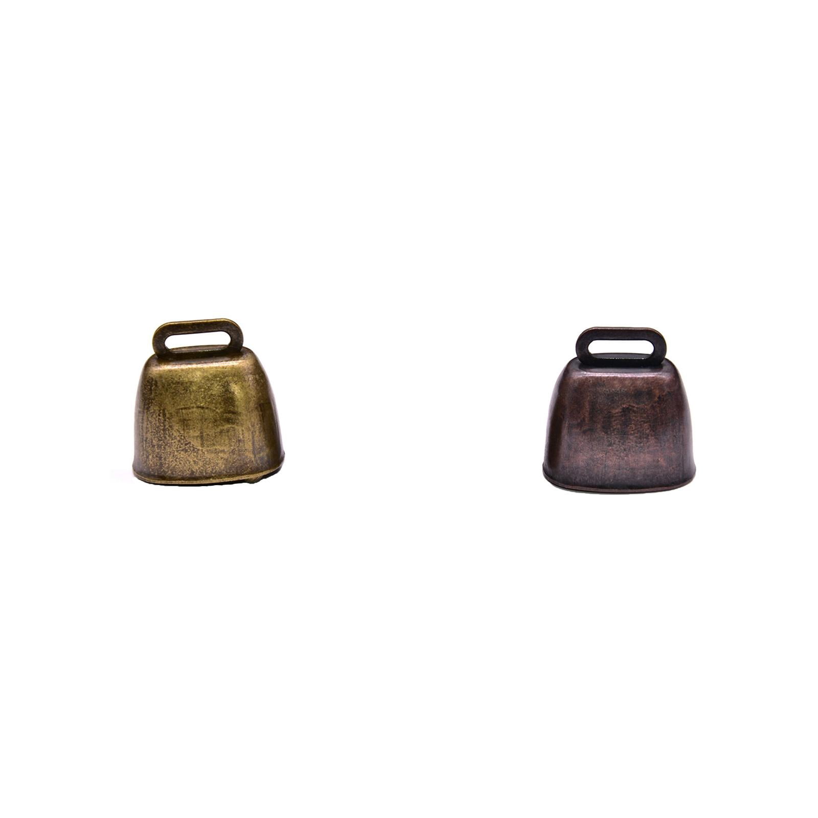 1/2/3/4/6 PCS Small Brass Bell Cow Horse Sheep Farm Animal Pet Grazing ...