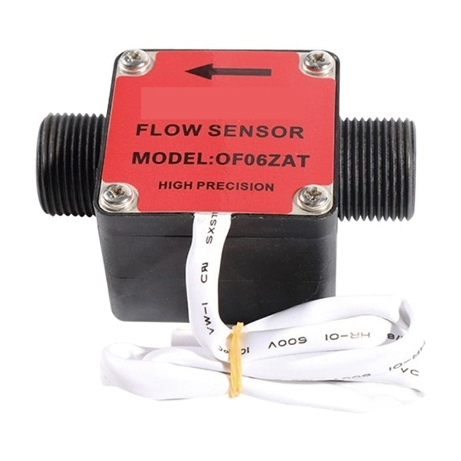 1/2" 3/4" Gear Flowmeter Hall Flow Sensor, Milk Chemical Oil Flow Meter ...