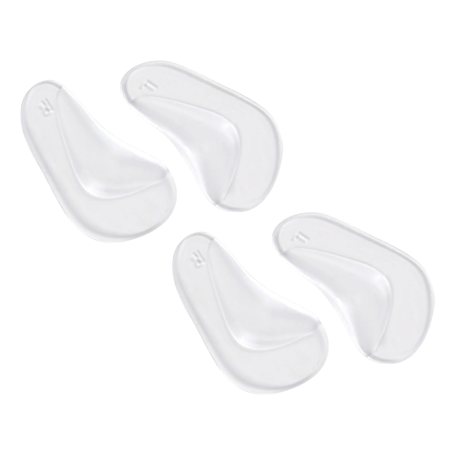 1/2/3/4 Pairs Soft and Comfortable Gel Arch Support Insoles Silicone ...